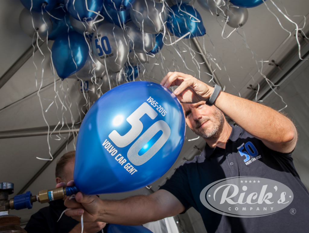 Rick's Company, Ballondrukkerij sinds 1994 in Brussel